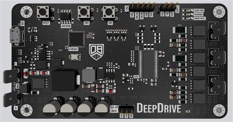stm32 esc pcb design foc esc for bldc motors