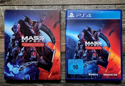 Mass Effect Legendary Edition Limited Special Custom Steelbook Ps4