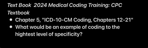 Solved Text Book Medical Coding Training Chegg Com