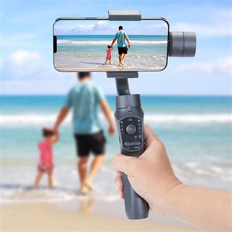 Amazon Hot Axis Smart Gimbal Stabilizer Handheld F Automatic Selfie Stick Tripod