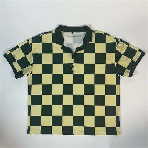 Checkered Polo Shirt Attentive Clothing