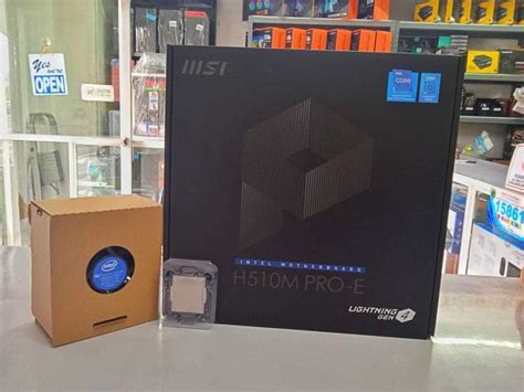 Intel I Th Gen With Motherboard Computers Tech Parts Accessories Computer Parts On