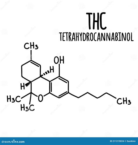 Molecular Structural Chemical Formula Stock Vector Illustration Of