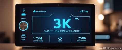 Smart Home Appliances And IoT Technology Stable Diffusion Online