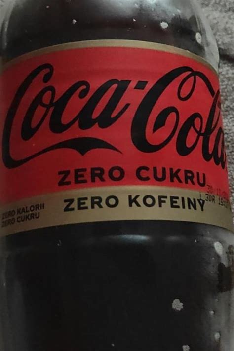 Zero cukru Coca-Cola - калорийность, пищевая ценность ⋙ ...