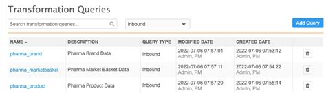 transforming inbound data