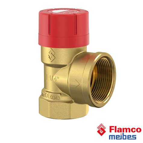 Предохранительный клапан 3 бара Flamco Prescor 3/4" х 3/4" (27025 ...