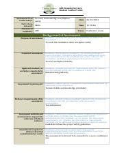 RPL Assessment Plan Template Docx ABS Training Services Babe Course Profile Assessment To