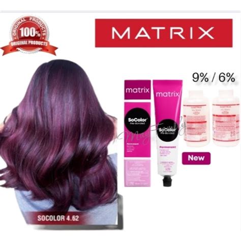 Jual Matrix Socolor 4 62 Red Violet Medium Brown Pewarna Rambut