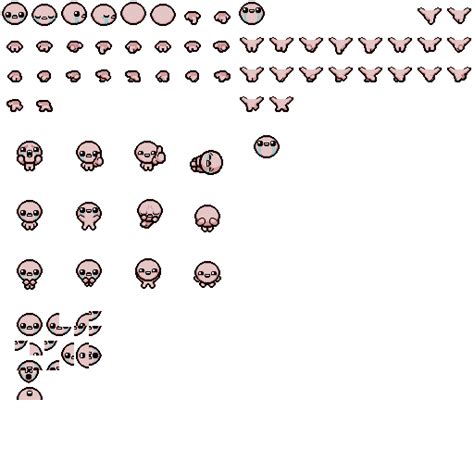 Complete Isaac Sprite Album On Imgur