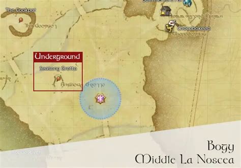 FFXIV Bogy Location Map FF14 Hunting Log