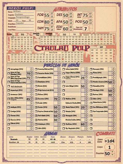 Ficha Coc 7e Pdf
