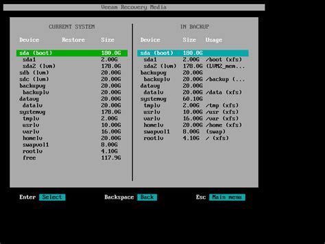 lvm disks shown wrong on volume restore randd forums