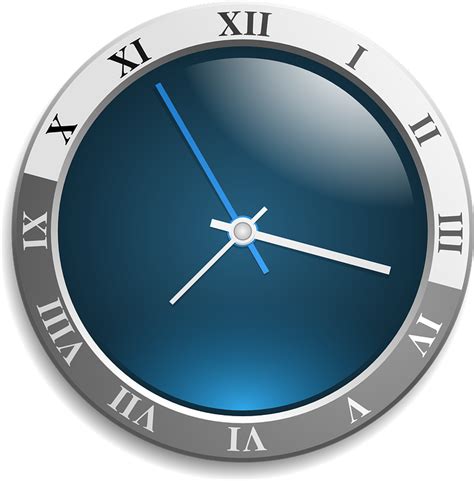 Download Clock Analog Face Royalty Free Vector Graphic Pixabay