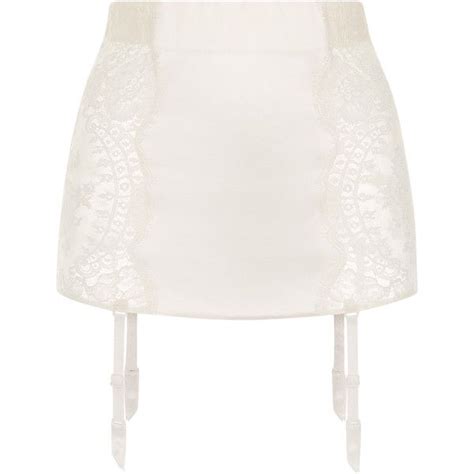 La Perla Freesia Garter Belt 521 Liked On Polyvore Featuring