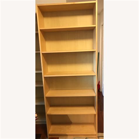Ikea Billy Birch Veneer Bookcase 2 Of 4 Aptdeco