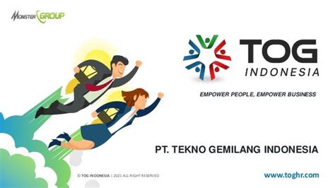Tog Indonesia Company Profile 2017 Ppt