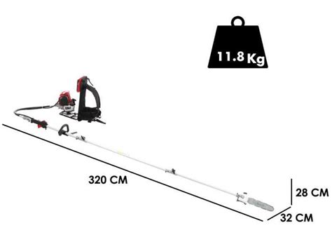 Benzin Hochentaster GeoTech GT 4 36 BP Im Angebot Agrieuro