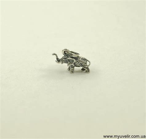 Подвеска в виде слона — цена 708 грн в каталоге Кулоны Купить аксессуары по доступной цене на