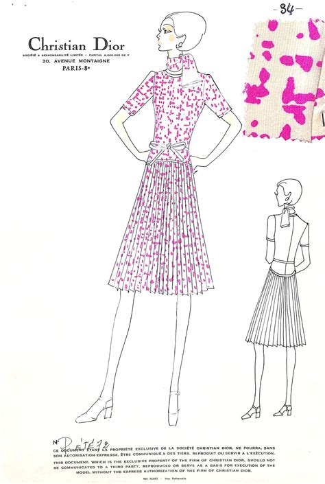 Dior Fashion Sketches