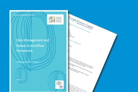 data management and research workflow framework report ccch
