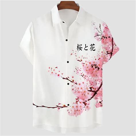 Chemise Japonaise Blanche Sakura Tenko