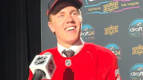 Michael Brandsegg Nygård On What It Means To Be Drafted By Red Wings