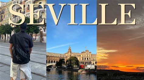 스페인 세비야 여행의 끝을 인생 노을로 마무리하는 방법 I 🇪🇸 Vlog Youtube