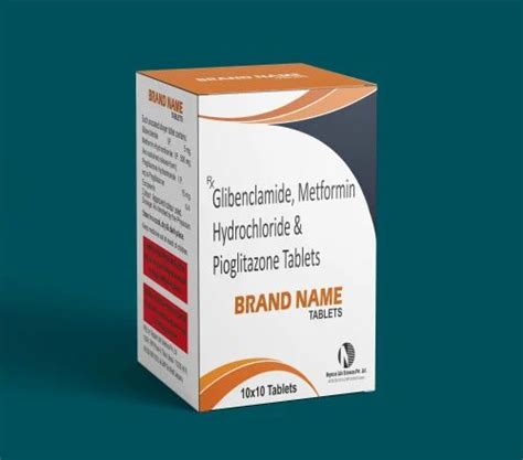Glibenclamide Metformin Hydrochloride And Pioglitazone Tablets At Rs 950