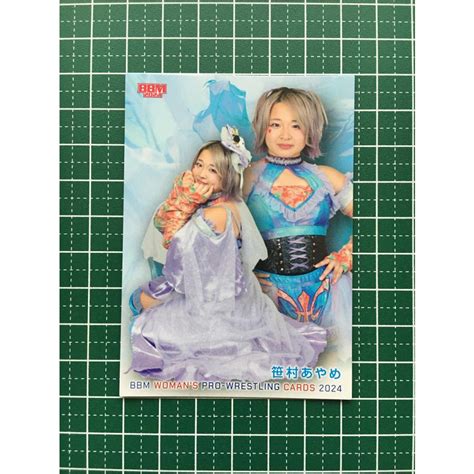 ★bbm 2024 女子プロレスカード 054 笹村あやめ 2aw レギュラーカード「現役選手」★ カードショップ テソーロ ヤフー店
