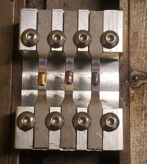 Welding Jig Used For Manufacturing The Welded Samples Download Scientific Diagram