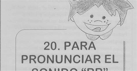 Colegio Pronunciar El Sonido R Fuerte