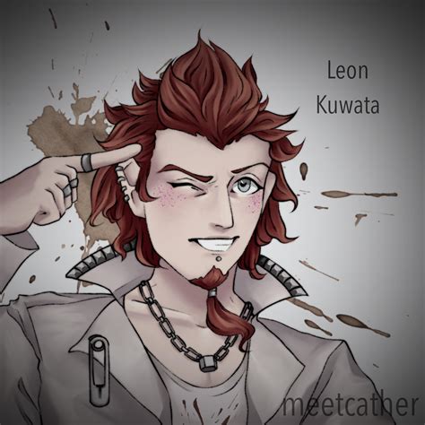 How To Draw Leon Kuwata Danganronpa