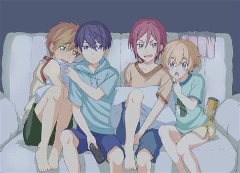 Tachibana Makoto Nanase Haruka Matsuoka Rin Hazuki Nagisa And