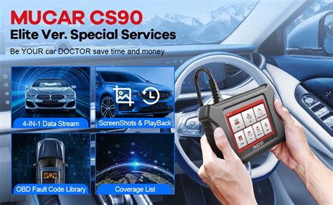 Mucar Cs90 Car Diagnostic Scan Tool 28 Reset Services Car Scanner