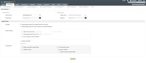 How To Migrate Active Directory Groups Using Admanager Plus