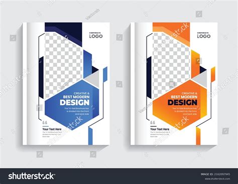 회사 비즈니스 브로셔company Business Broksert 표지 스톡 벡터로열티 프리 2162097945 Shutterstock