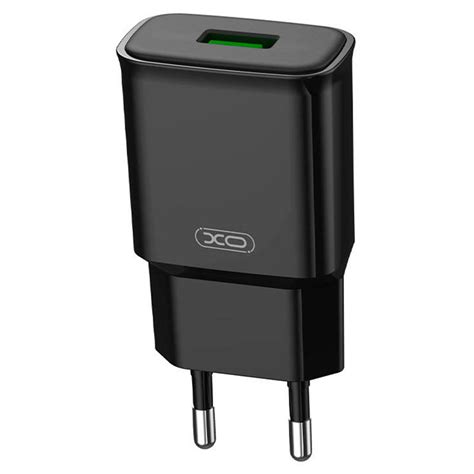 Xo L D Qc W Usb C Oplader Usb C Sort Dkk