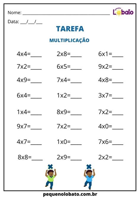 Atividades de Matemática 4 Ano para imprimir 2024 Descubra a revolução