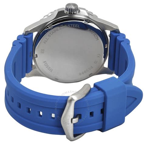 Fossil Blue Dive Quartz Blue Dial Men S Watch Fs5998 796483610798