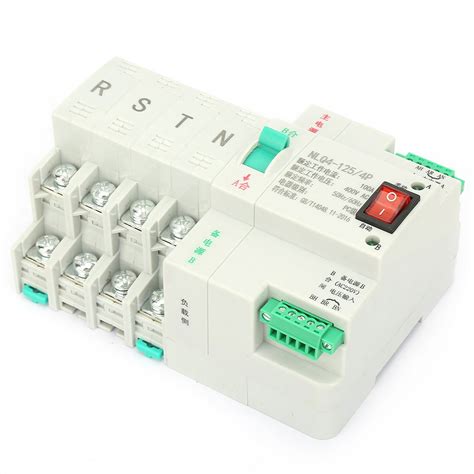 Interruptor De Transferencia Automática Ac 400v 4p 6380100a