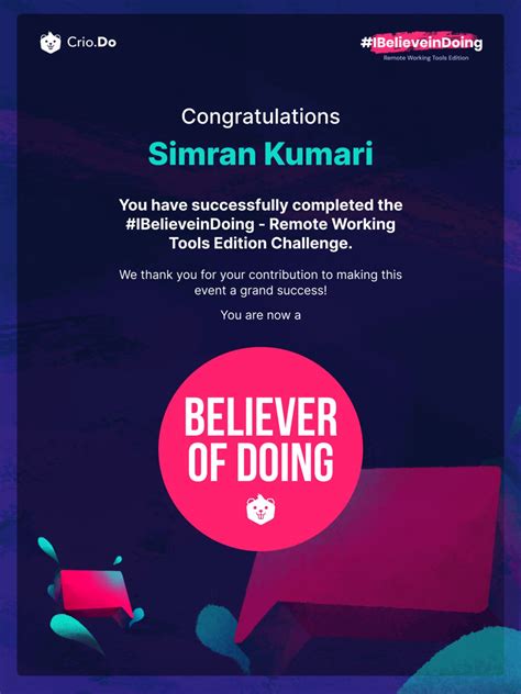 simran kumari on linkedin criochallenge criodevstories