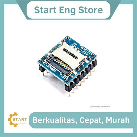 Jual Micro Sd Card Mp3 Modul Wtv020 Wtv020 Sd Module Shopee Indonesia