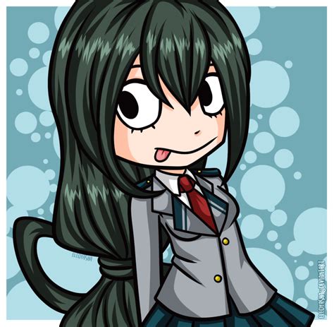 Автор Tsuyu Asui My Hero Academia Anime Аниме картинки