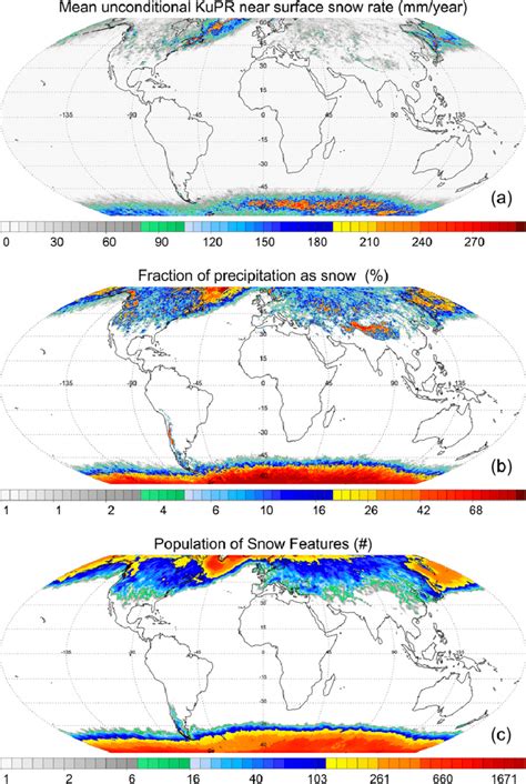 Geographical Distribution Of A Mean Unconditional Kupr Near Surface