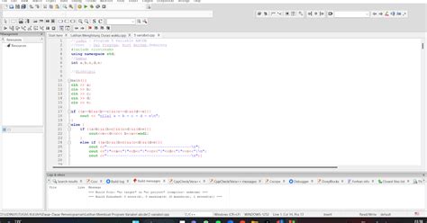 Program Membuat Variable Abcde Menggunakan C