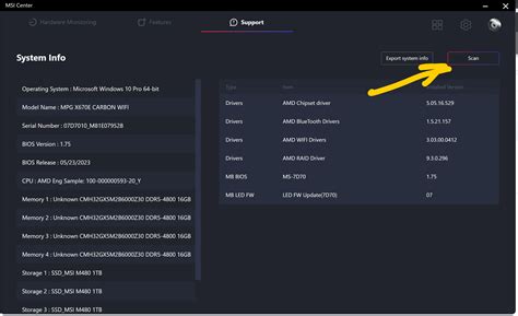 Msi Center Shows No Features Msi Global English Forum