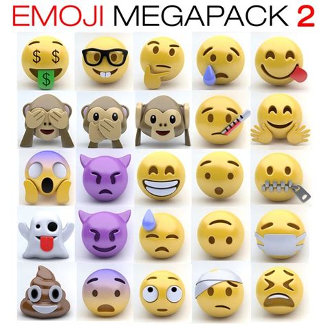 3d Model Emoji Bawling