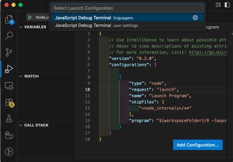 Problemas Para Configurar O Debug De Javascript No Vs Code Aparece