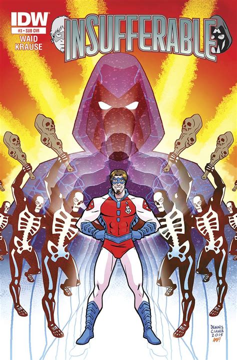 Insufferable 3 Subscription Cover Fresh Comics